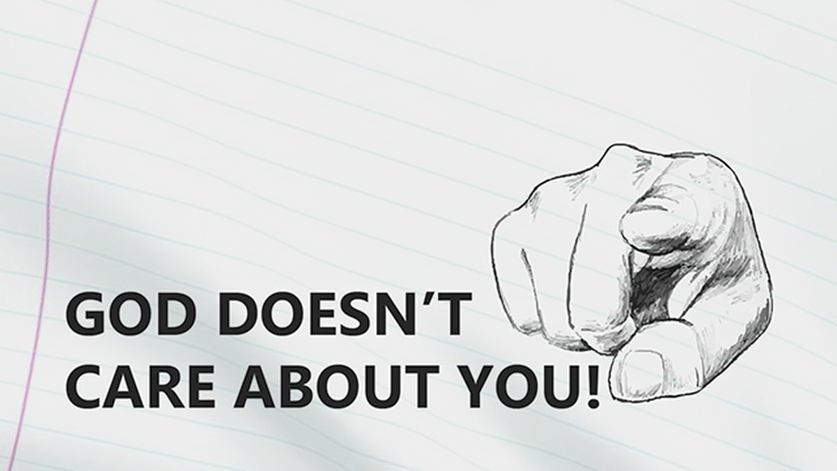 God Doesnt Care About You Teaching Download Youth Ministry